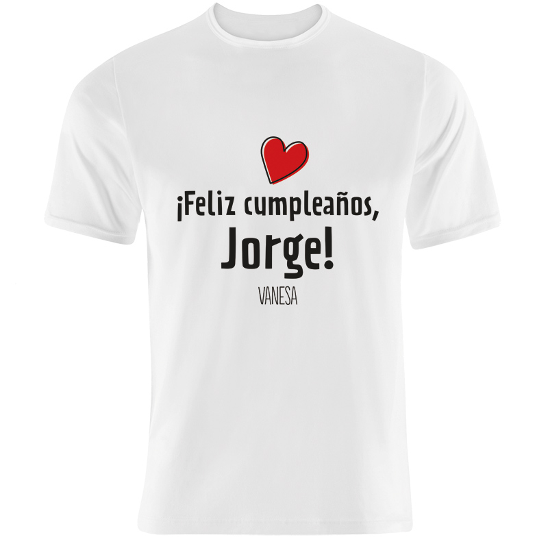 Camiseta Feliz Cumpleaños Hombre