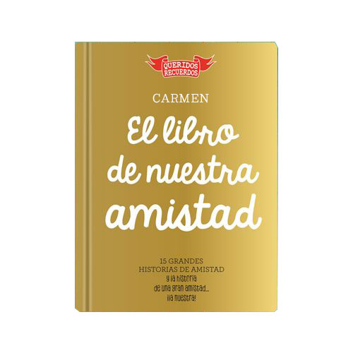 El libro de nuestra amistad | Calledelregalo.es