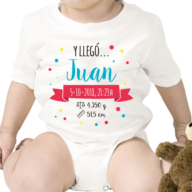 Body personalizado Y llegó...