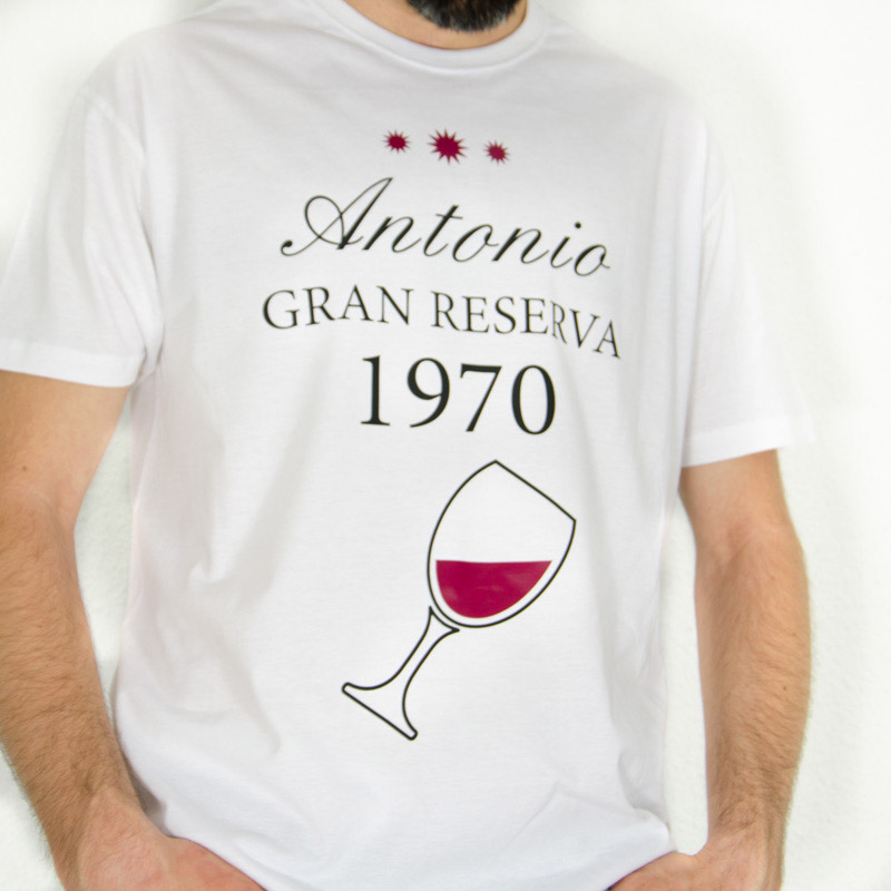Camiseta Gran Reserva Personalizada